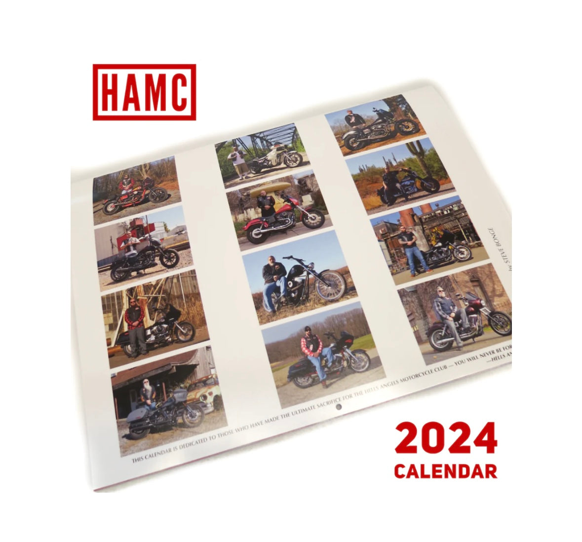 2024 Hells Angels Forever Calendar – RSIDE 81 Support Gear