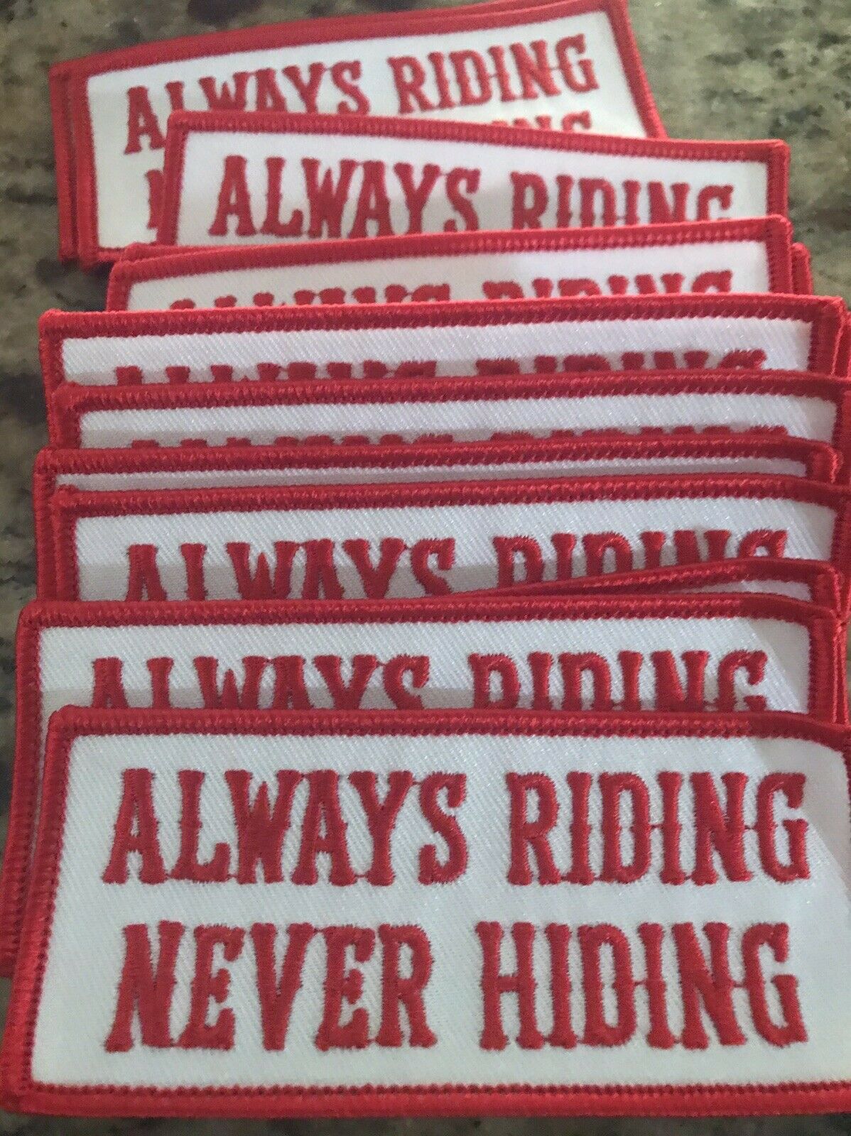 Hells Angels - RSIDE “Always Riding - Never Hiding” Support Patch ...